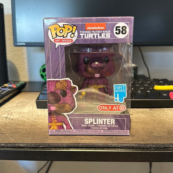 Accessories | Splinter Funko Pop Art Series Only At Target | Poshmark